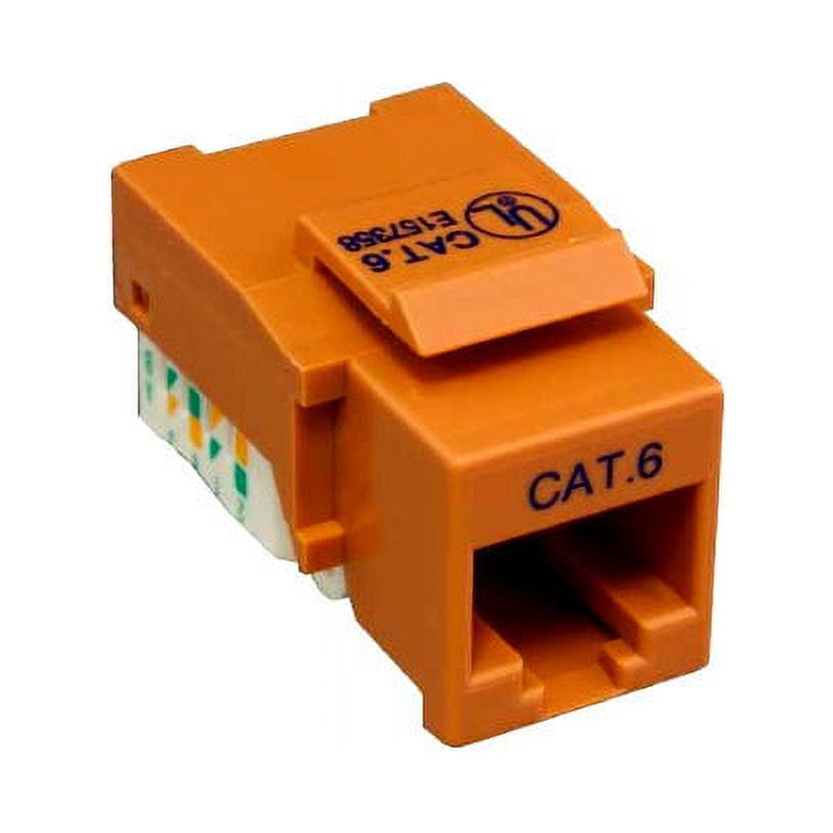Kentek CAT6 Tool less Keystone Jack RJ45 Category 6 Ethernet Network ...