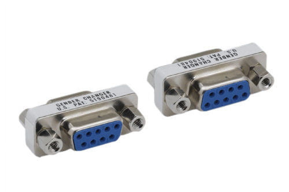 Kentek Mini DB9 9 Pin Female to Female F/F Serial/AT Modem Mini Adapter ...