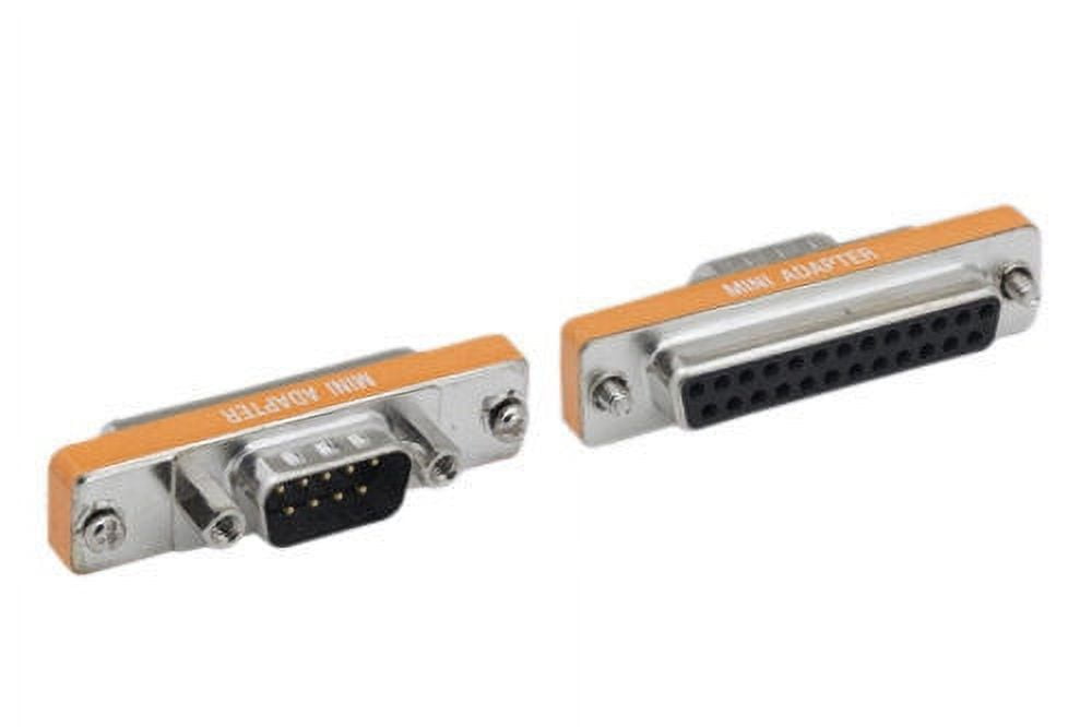 Kentek Mini DB9 Male to DB25 Female, Male to Female M/F Serial AT Modem ...