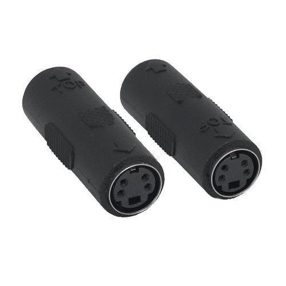 Kentek S-Video mini Din 4 pin female to female F/F adapter connector ...