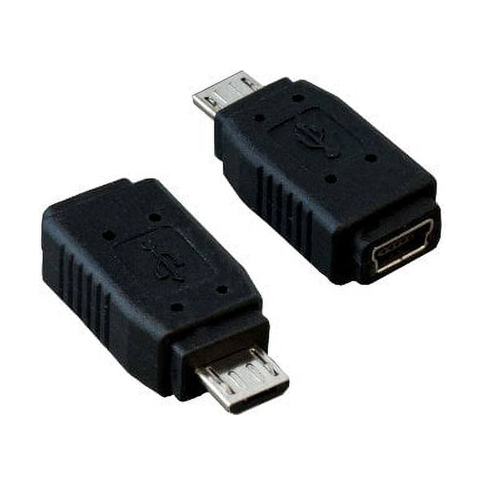 Kentek USB 2.0 Micro B 5 Pin Male to Mini B 5 Pin Female Converter ...