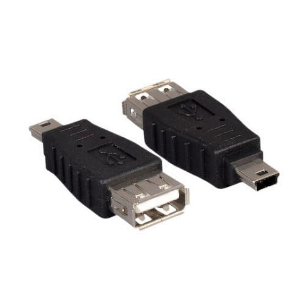 Kentek USB 2.0 Type A Female to Mini B 5 Pin Male F/M Converter Port ...