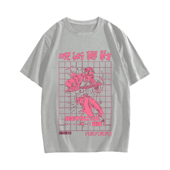 Kento Nanami Jujutsu Kaisen Cotton casual T-shirt - Walmart.com