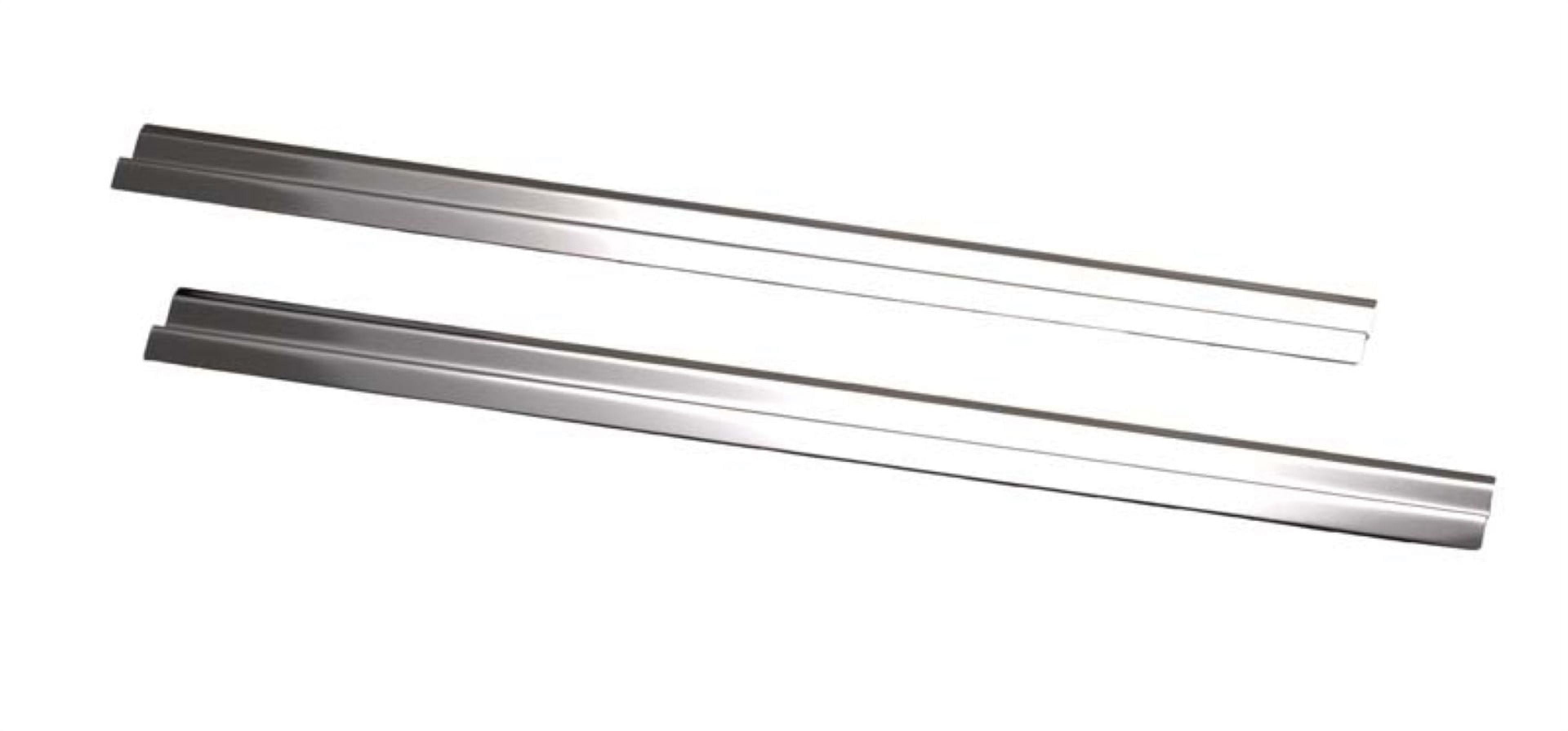 Kentrol 97-06 Jeep Wrangler TJ Entry Guards Pair - Polished Silver ...