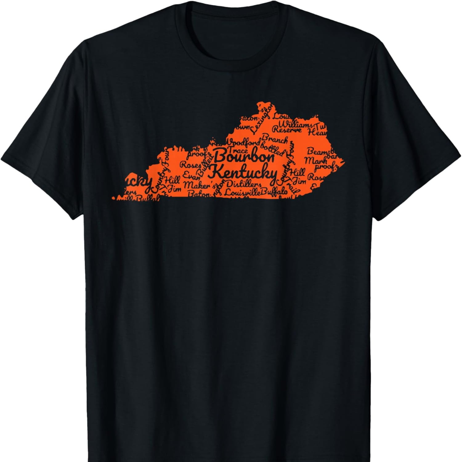 Kentucky - B1OurB1On Trail Map T-S1Hirt - Walmart.com