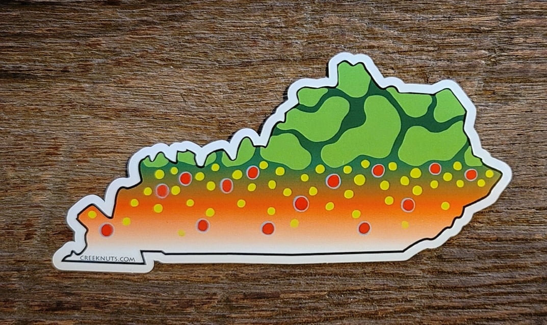 Kentucky Brook Trout Skin Sticker Decal - Walmart.com