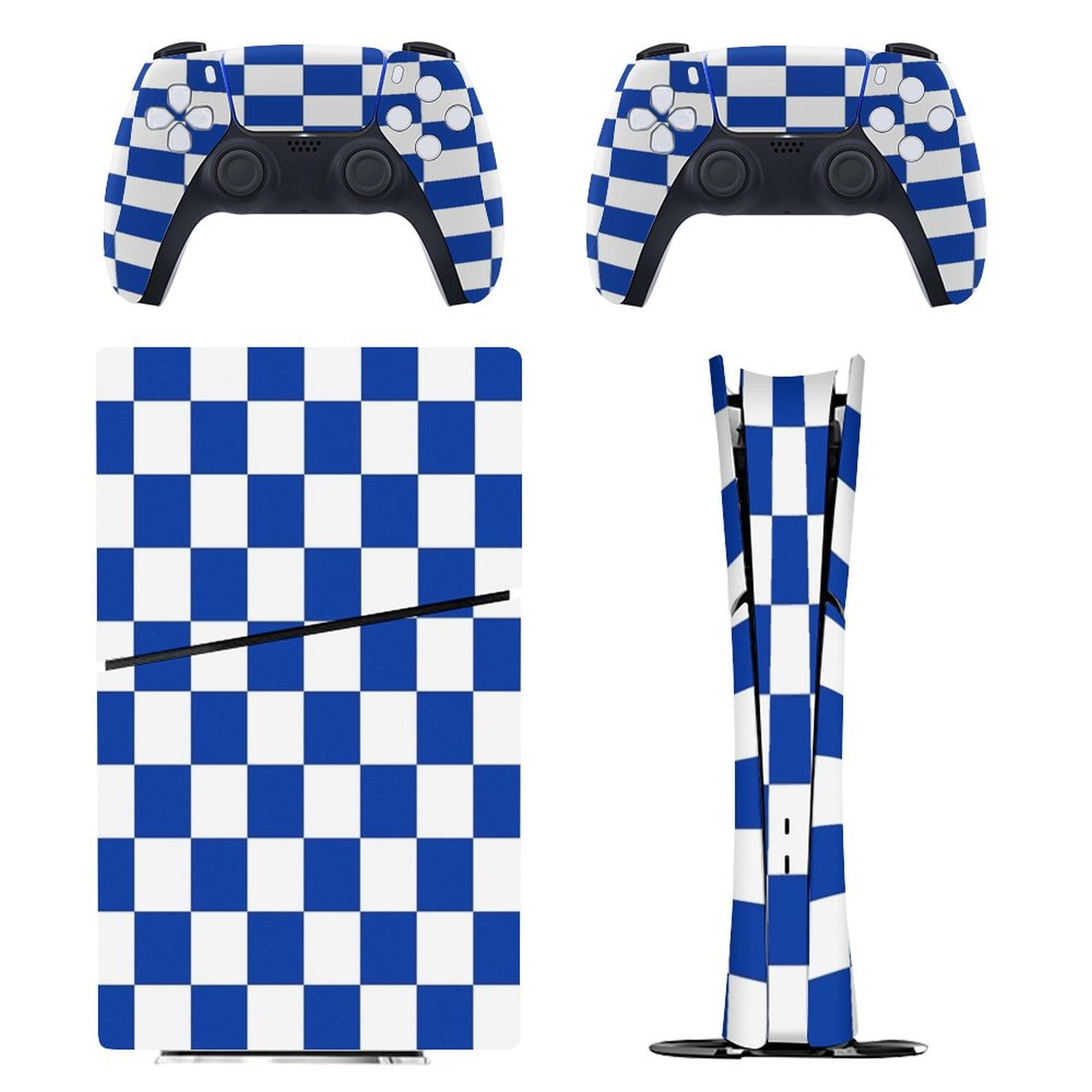 Kentucky Checkerboard Blue And White PS5/PS5 Pro/PS5 Slim Digital Disc ...