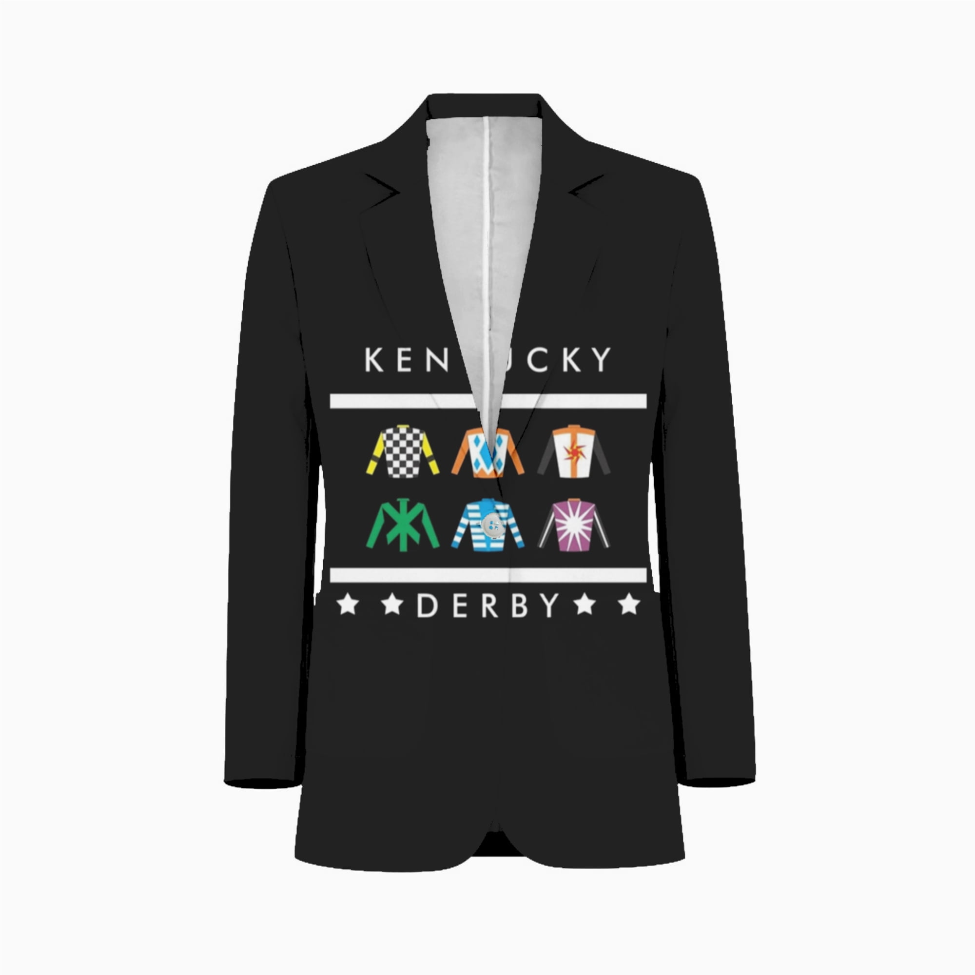 Kentucky Derby Day Men's Suit Blazer Casual Party Wear Slim Fit Suit ...