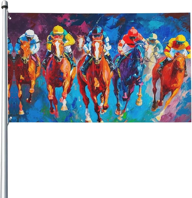 Kentucky Derby Flags Uv Fade Resistant 3x5 Ft Flags Garden Flag Parade ...