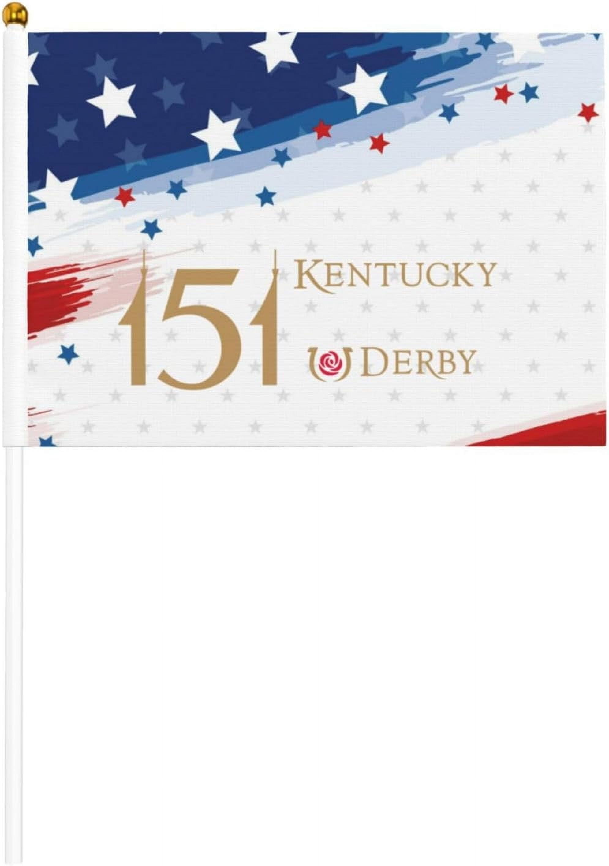 Kentucky Derby Handheld Flags Portable Small Flags Mini Flags ...