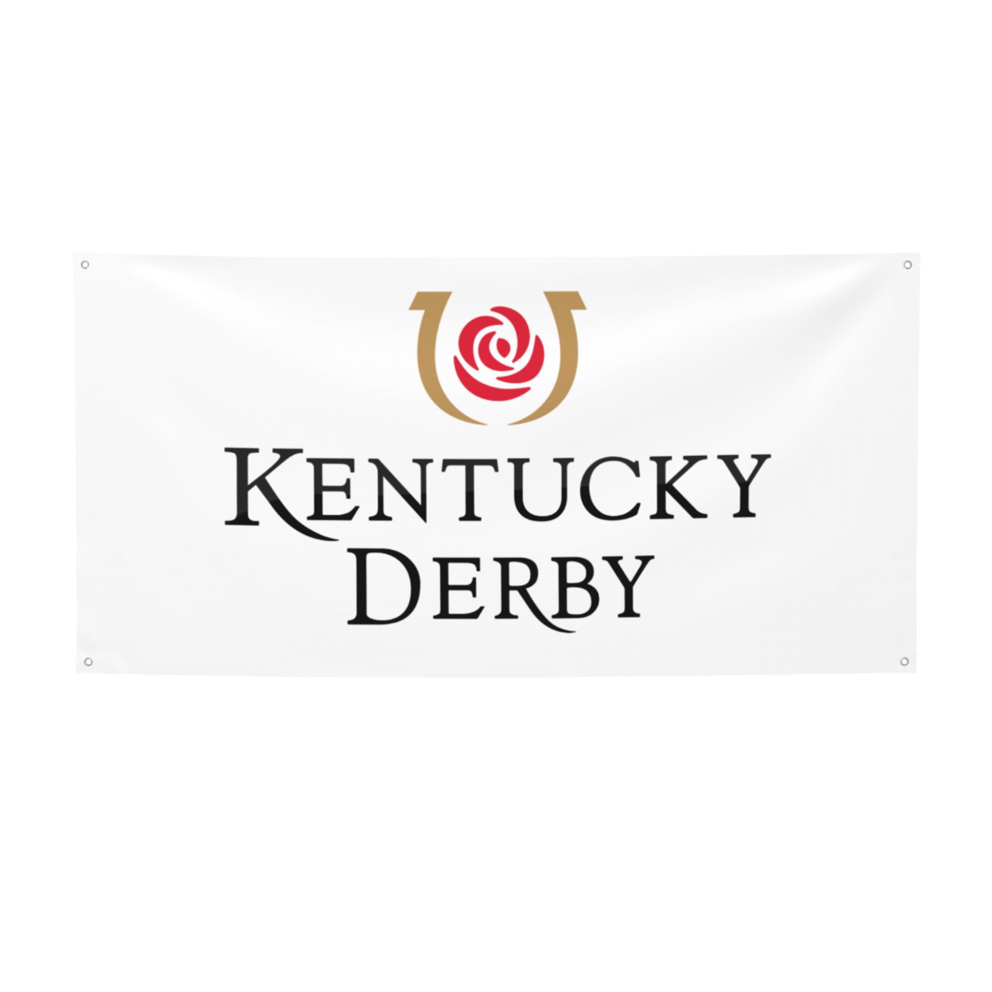 Kentucky-Derby Holiday Banner Medium Yard Outdoor Party Photography ...