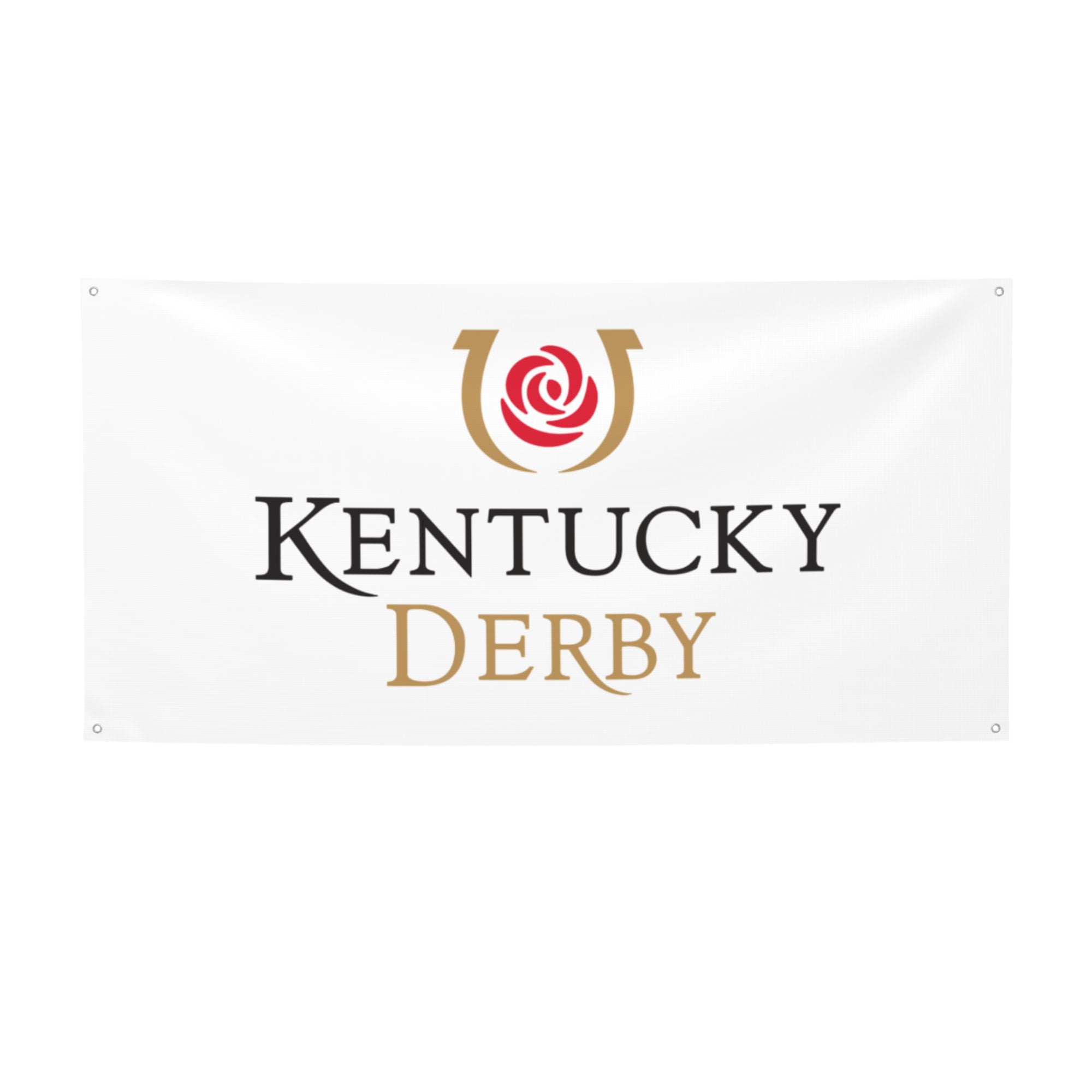 Kentucky-Derby Holiday Banner Medium Yard Outdoor Party Photography ...