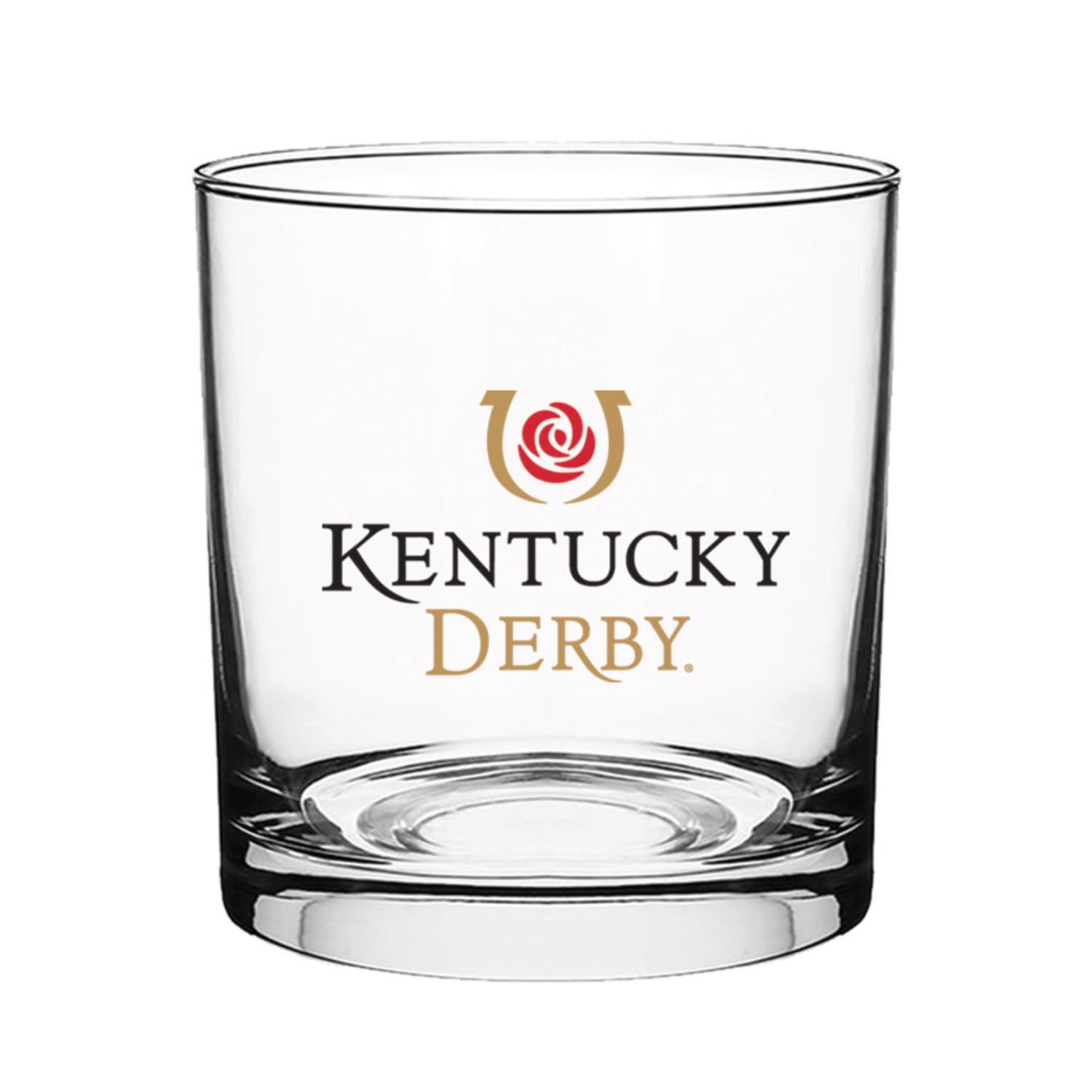 Kentucky Derby Rocks Glass - Licensed Glass - Walmart.com
