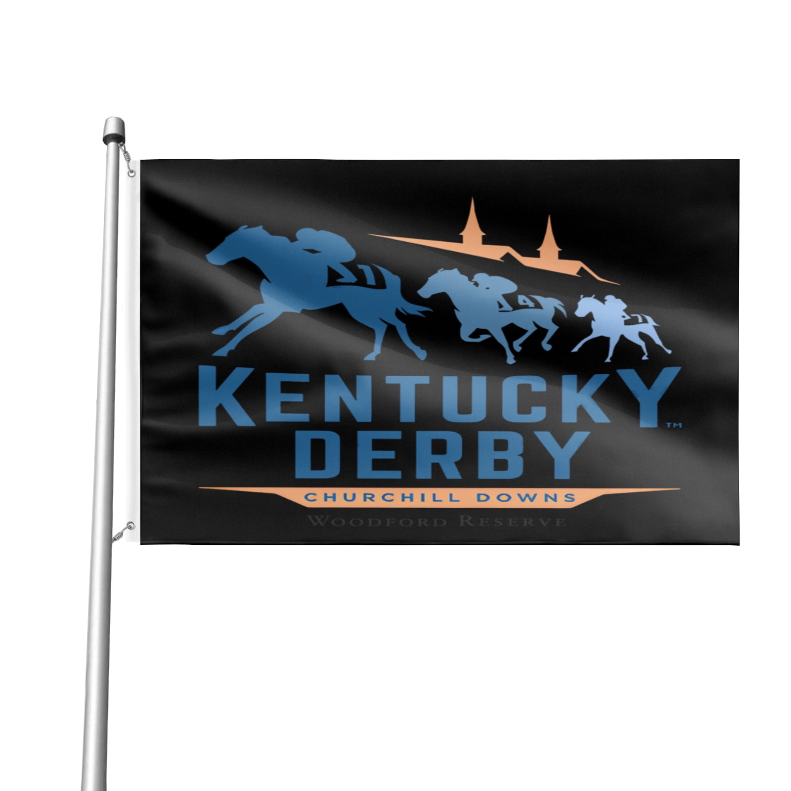 Kentucky Derby flag 2025 Double Sided 3x5 Ft Decorative Flag Banner Yard Outdoor Party Festivals ...