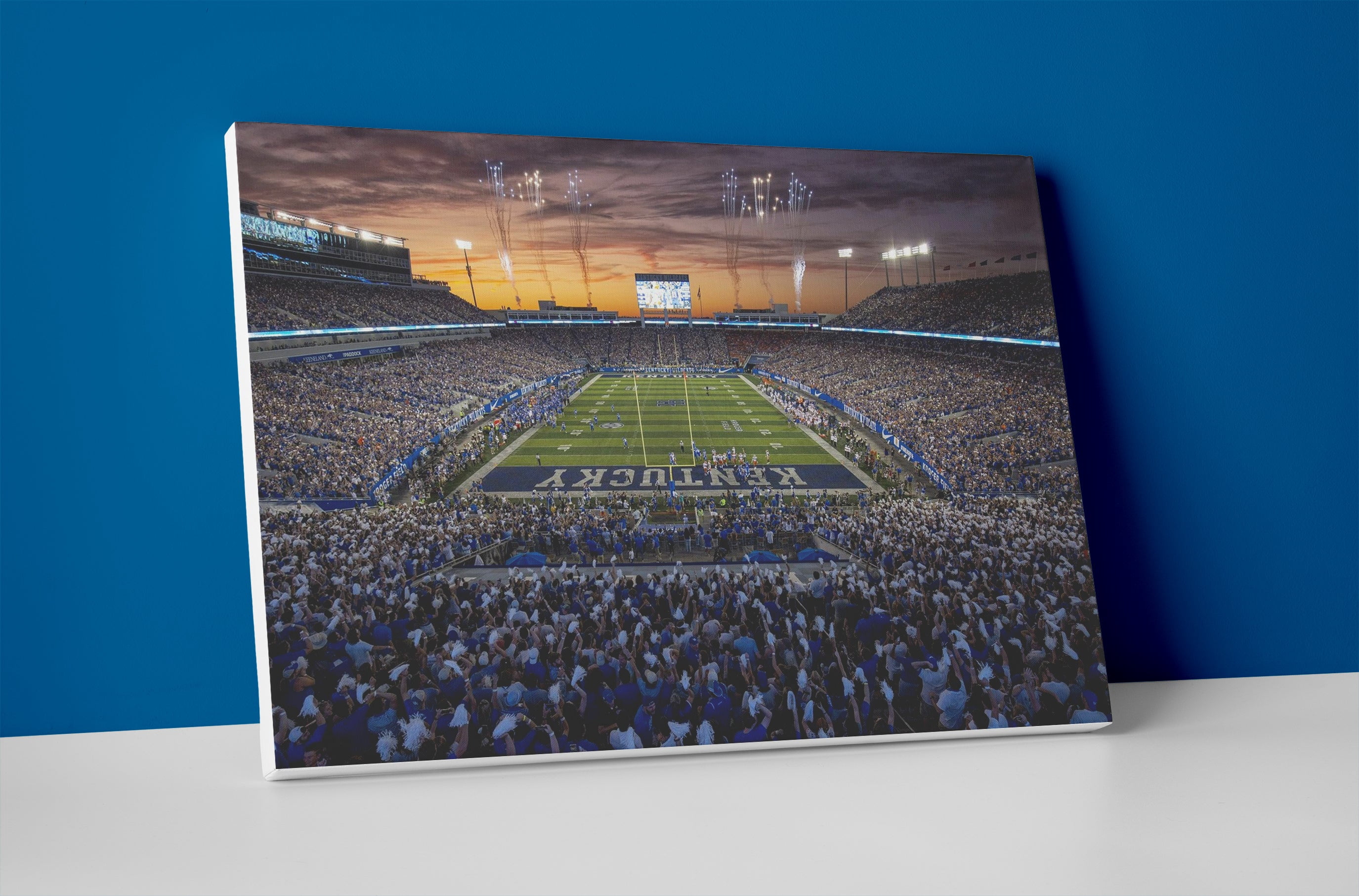Kentucky Football Stadium Poster or Wrapped Canvas - Walmart.com