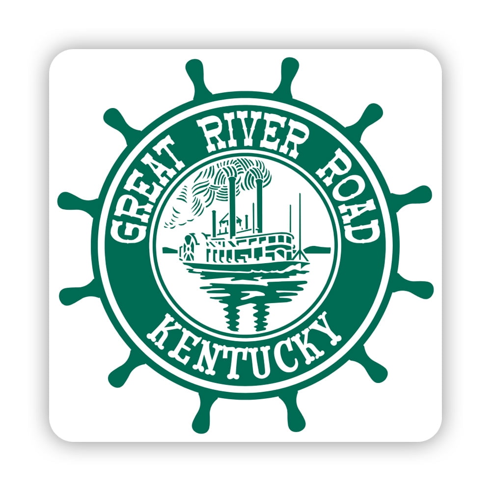 Kentucky Great River Road Highway Sign Sticker Decal - Self Adhesive ...