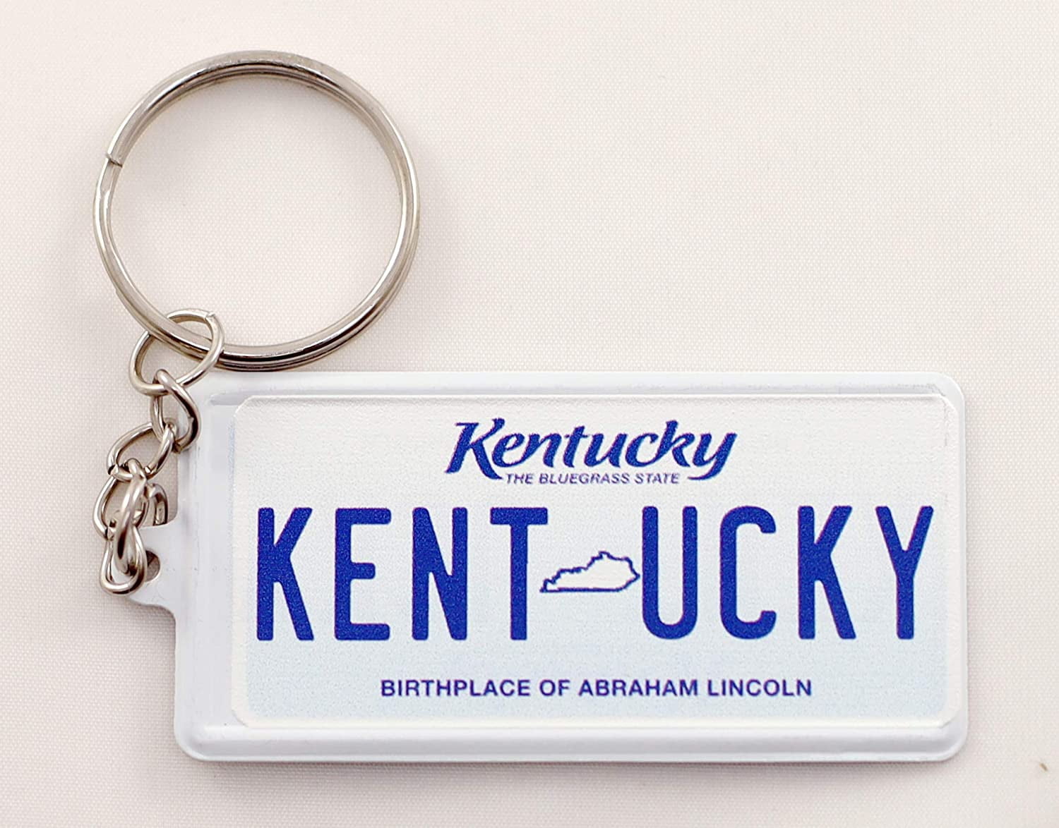 Kentucky License Plate Aluminum Ultra-Slim Rectangular Souvenir ...