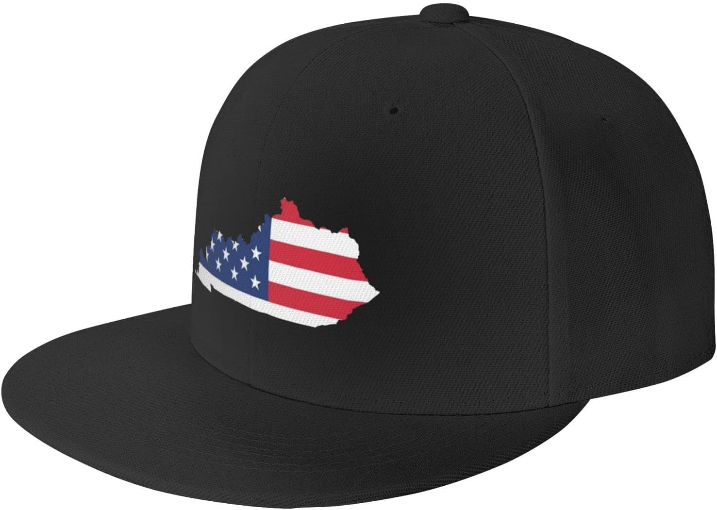 Kentucky Map with Kentucky State Flag Unisex Baseball Cap Outdoor ...