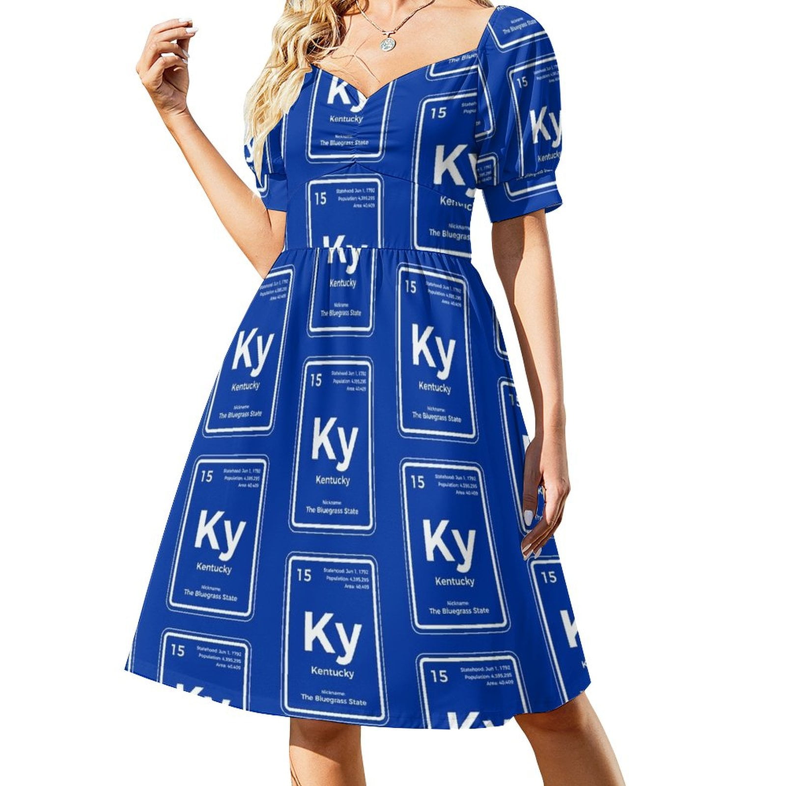Kentucky Periodic Table of the Design Sleeveless Dress women's evening dress 2024 - Walmart.com
