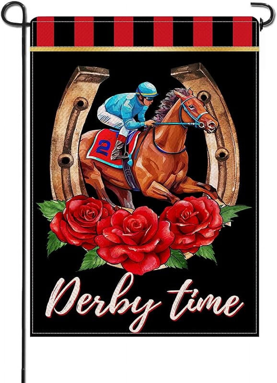 Kentucky Racecourse Garden Flag 12x18 inches Double-sided Exterior ...