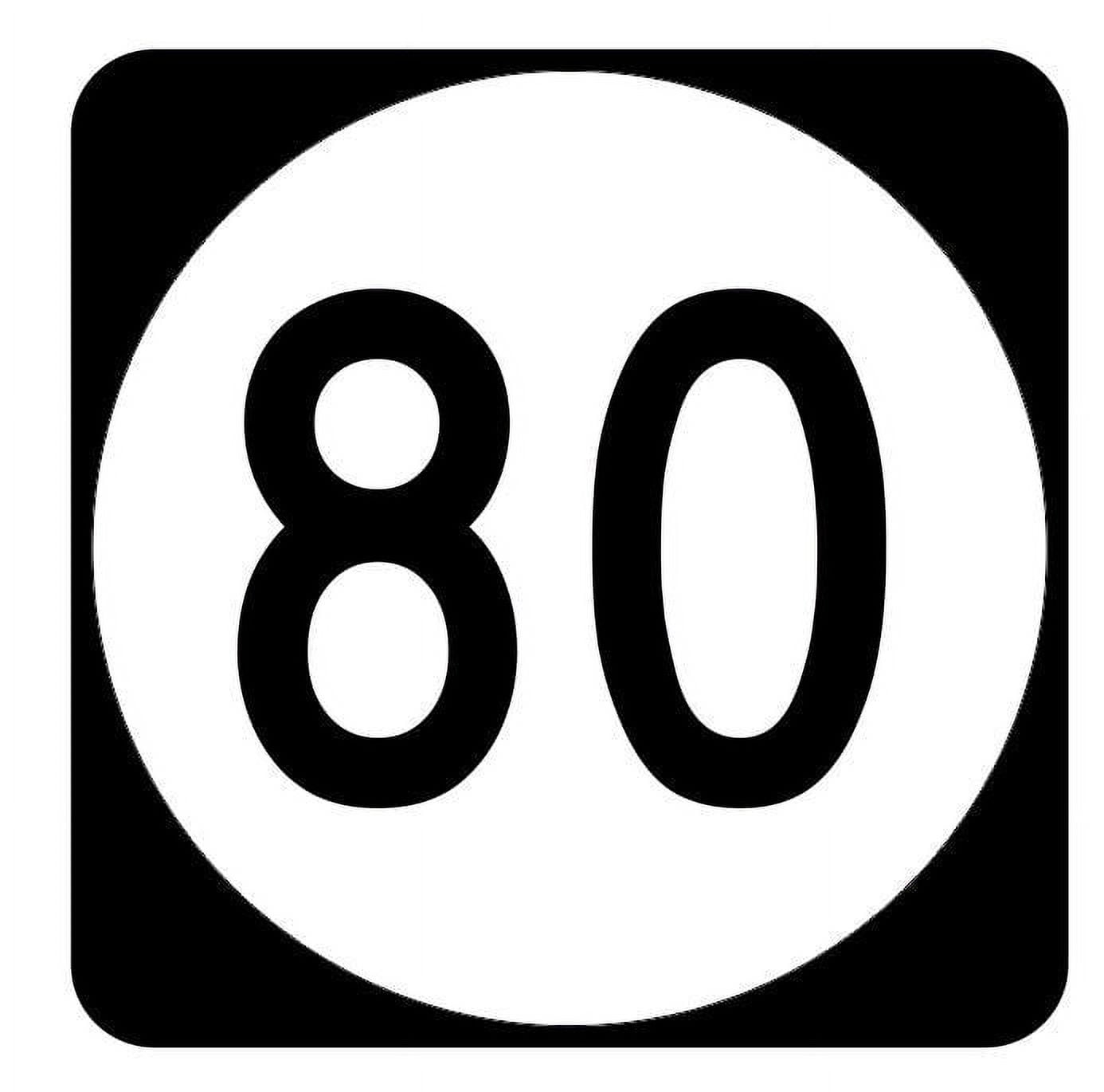 Kentucky Route 80 Metal Sign Decal Highway Sign Road Sign Size: 8 inch ...