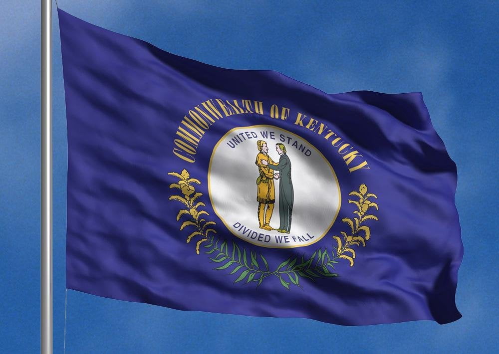 Kentucky State Flag - 5' x 8' - Nylon - PN: 60-100-10177 - Walmart.com