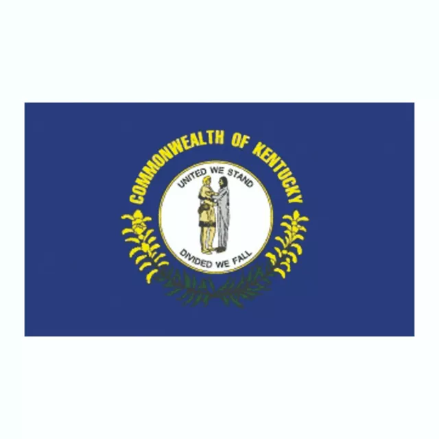 Kentucky State Flag Sticker Vacation Sticker Phone Decal Water Bottle ...