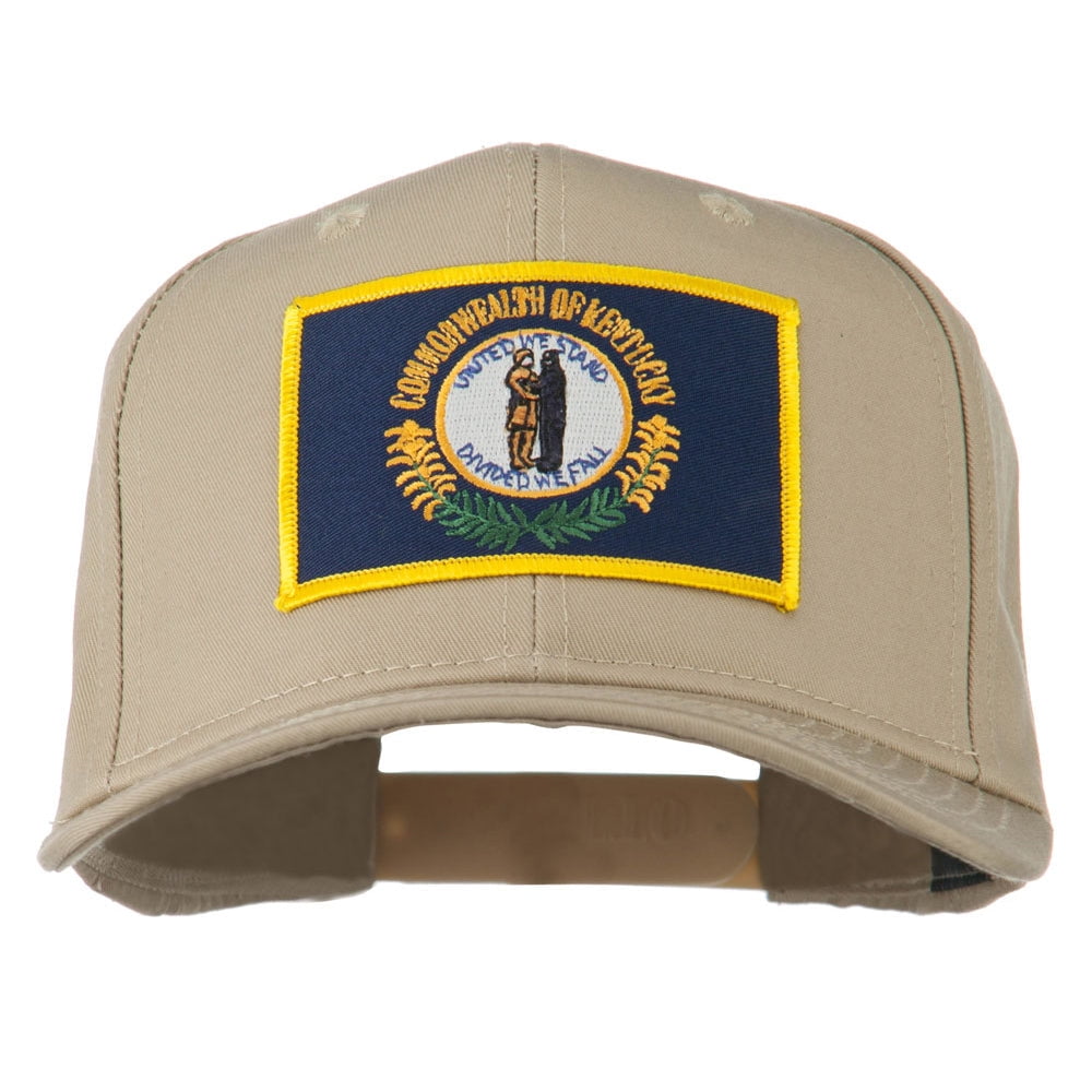 Kentucky State High Profile Patch Cap - Khaki OSFM - Walmart.com