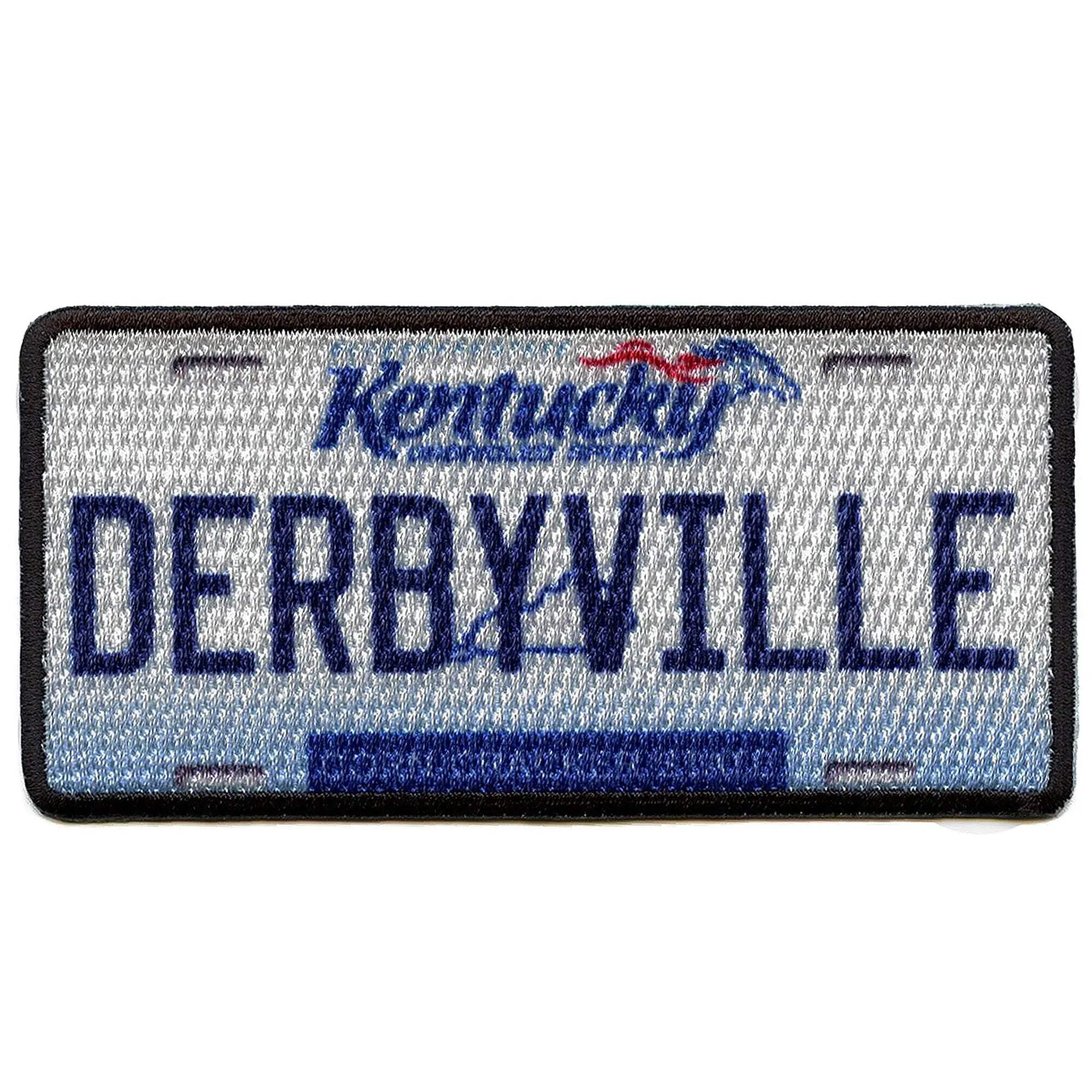 Kentucky State License Plate Patch Derbyville Horse Corn Sublimated ...