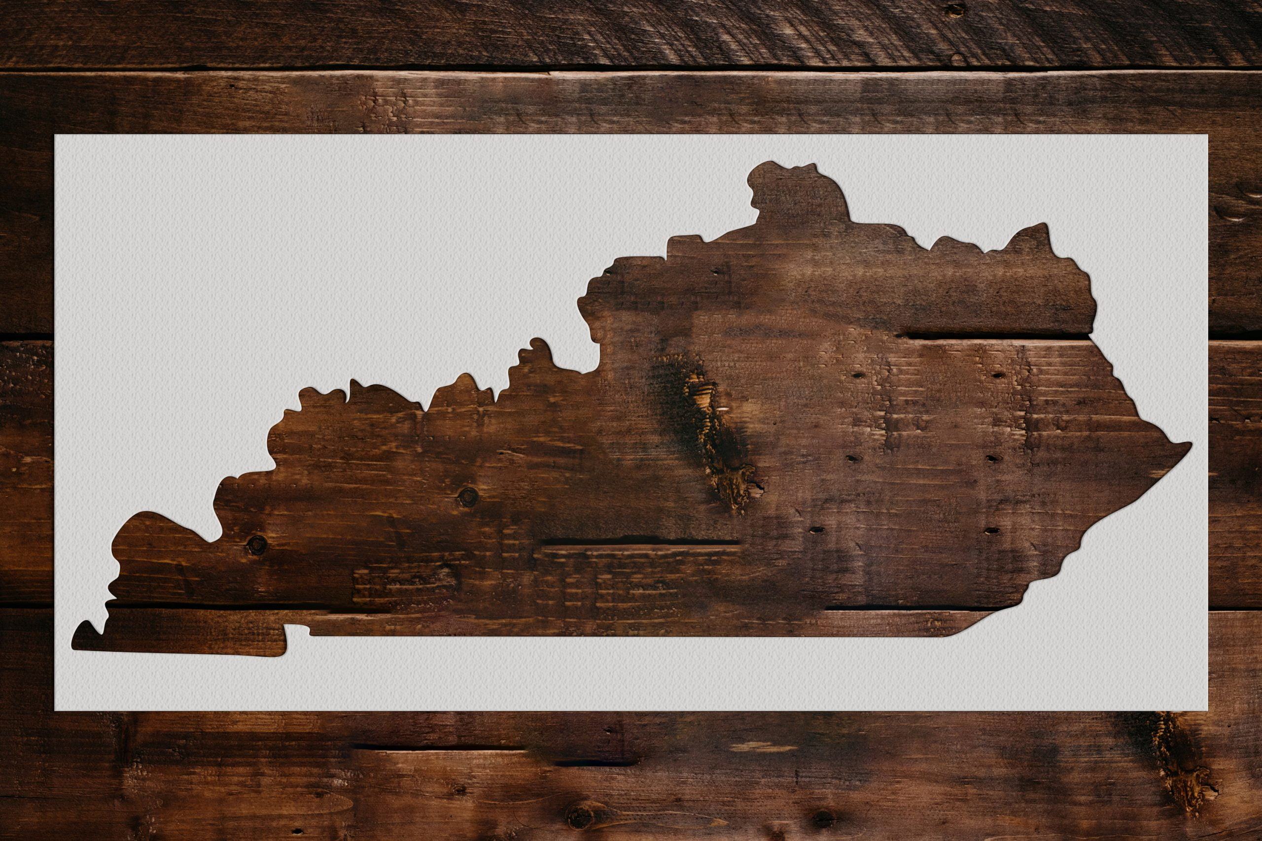 Kentucky State Stencil- Art and Wall Stencil (27"x81") - Walmart.com