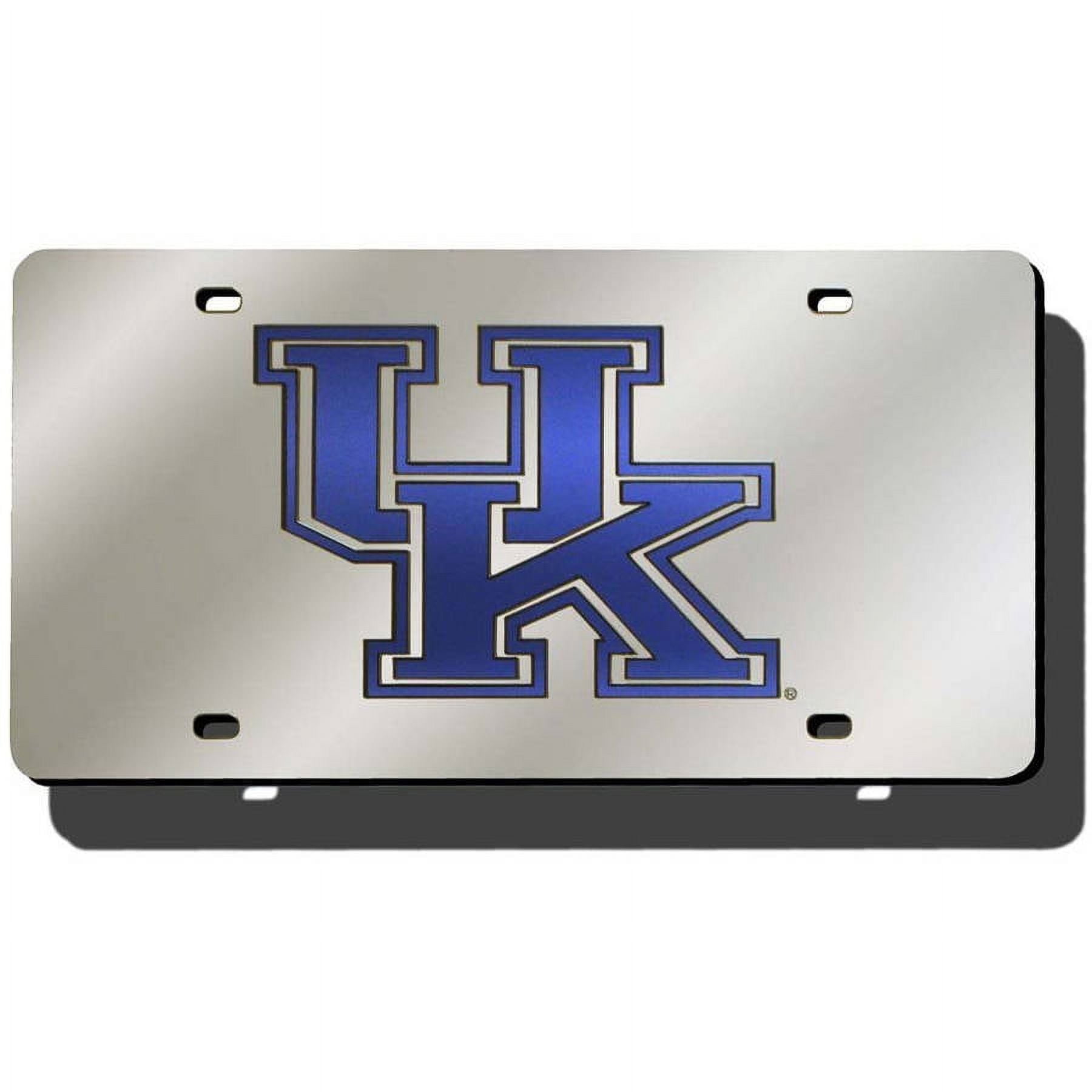 Kentucky UK Wildcats NCAA Mirrored Laser Cut License Plate Laser Tag ...