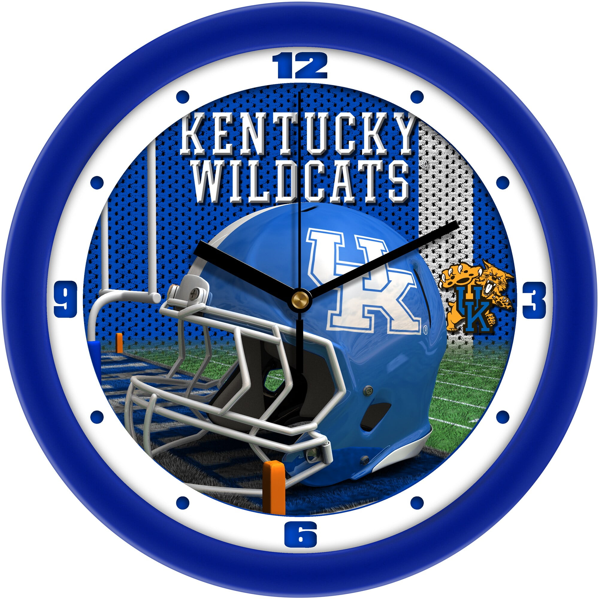 Kentucky Wildcats 11.5'' Suntime Premium Glass Face Football Helmet ...