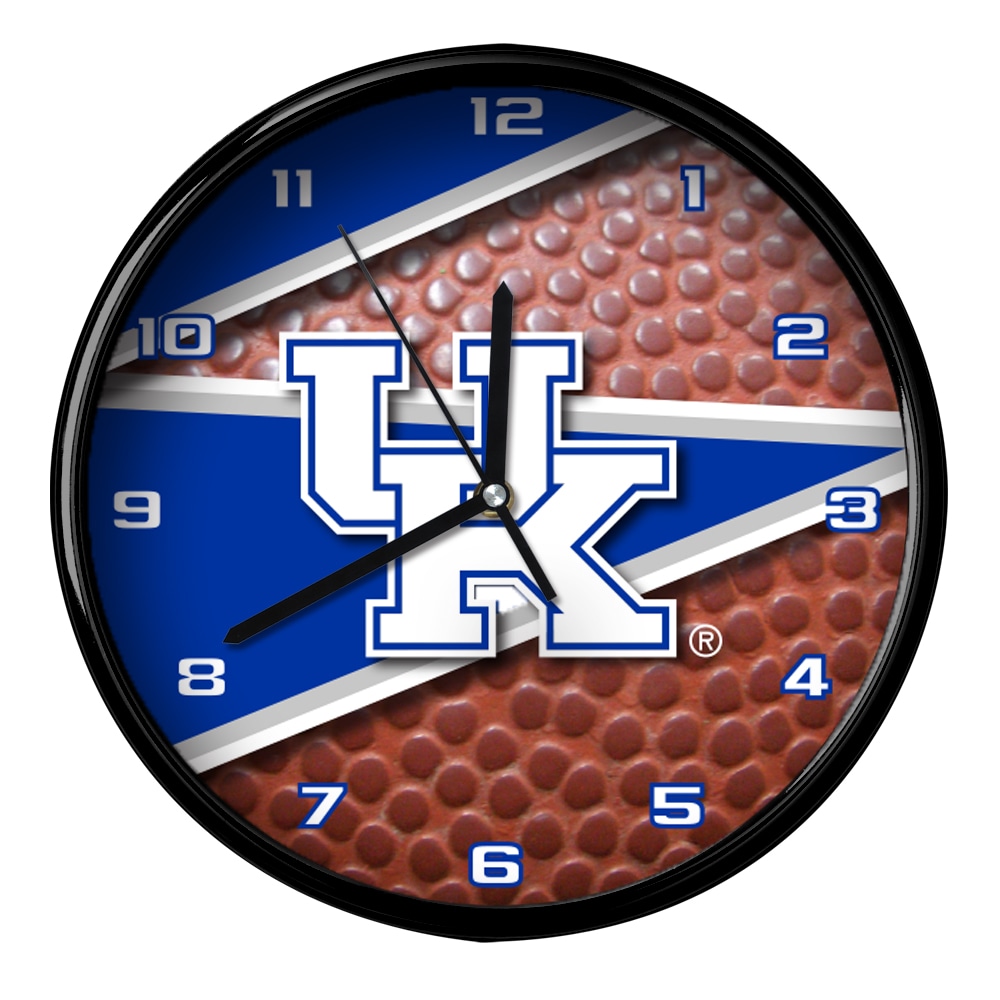 Kentucky Wildcats 12'' Football Clock - Walmart.com