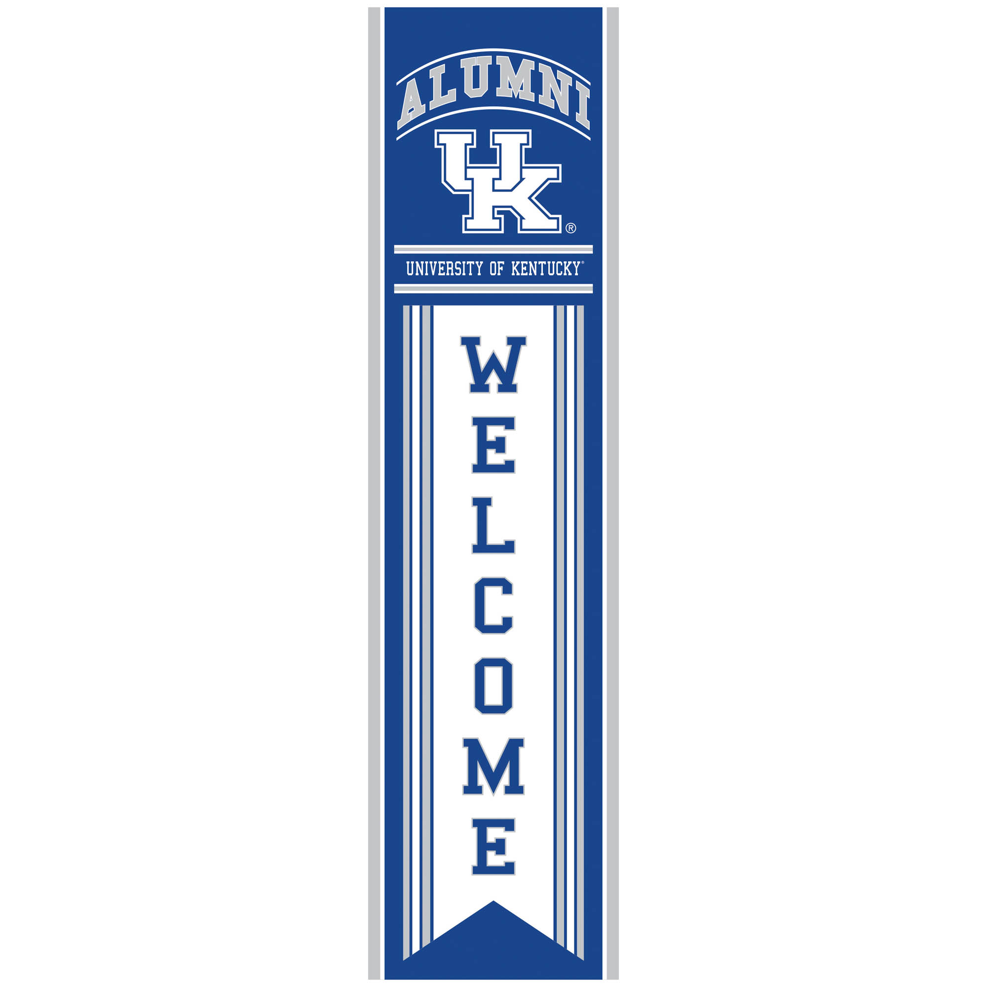 Kentucky Wildcats 47" Alumni Porch Leaner Welcome Wall Sign - Walmart.com
