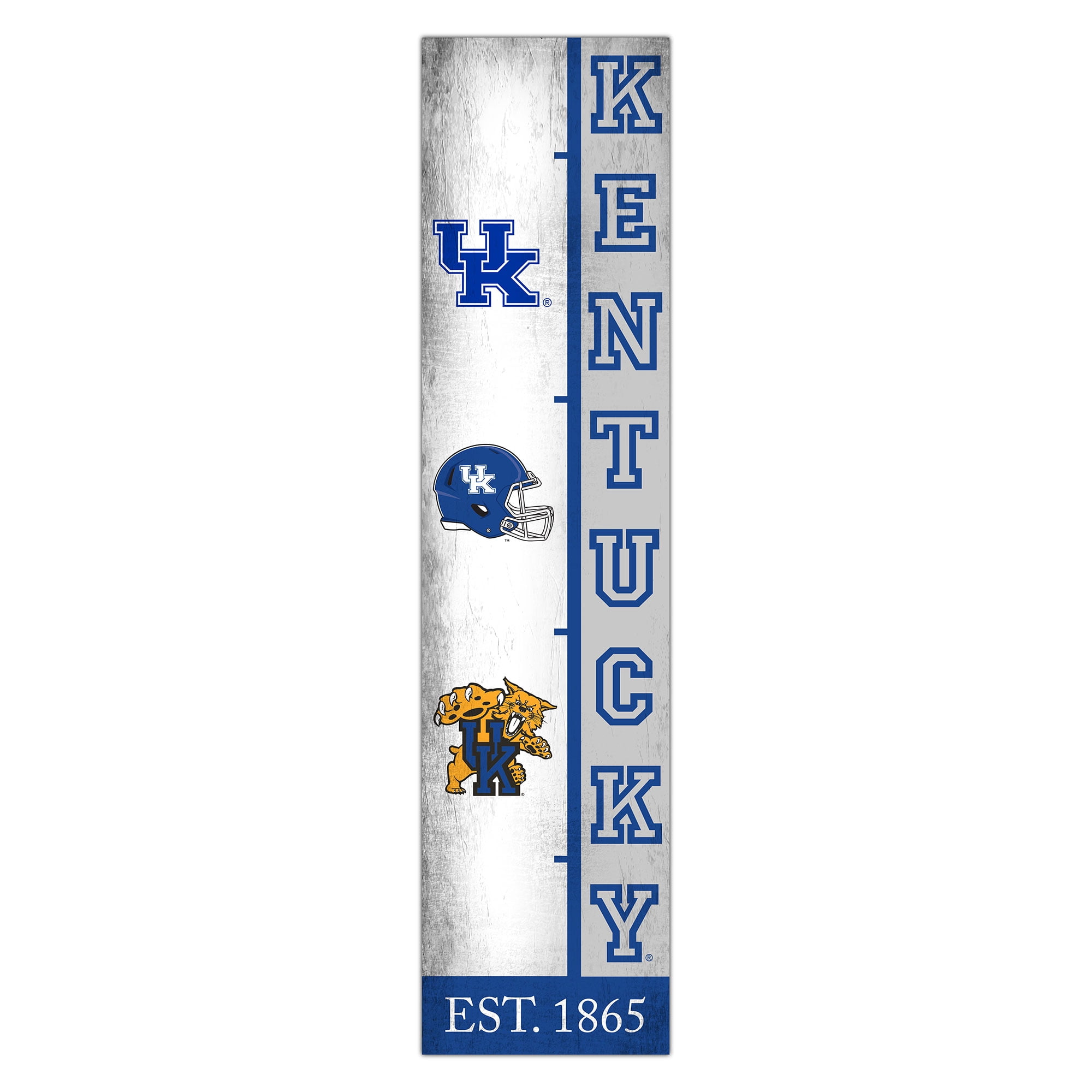 Kentucky Wildcats 6" x 24" Progression Wood Sign - Walmart.com