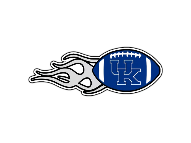 Kentucky Wildcats Football Logo #1 Waterproof Sticker Phone Decal Water ...