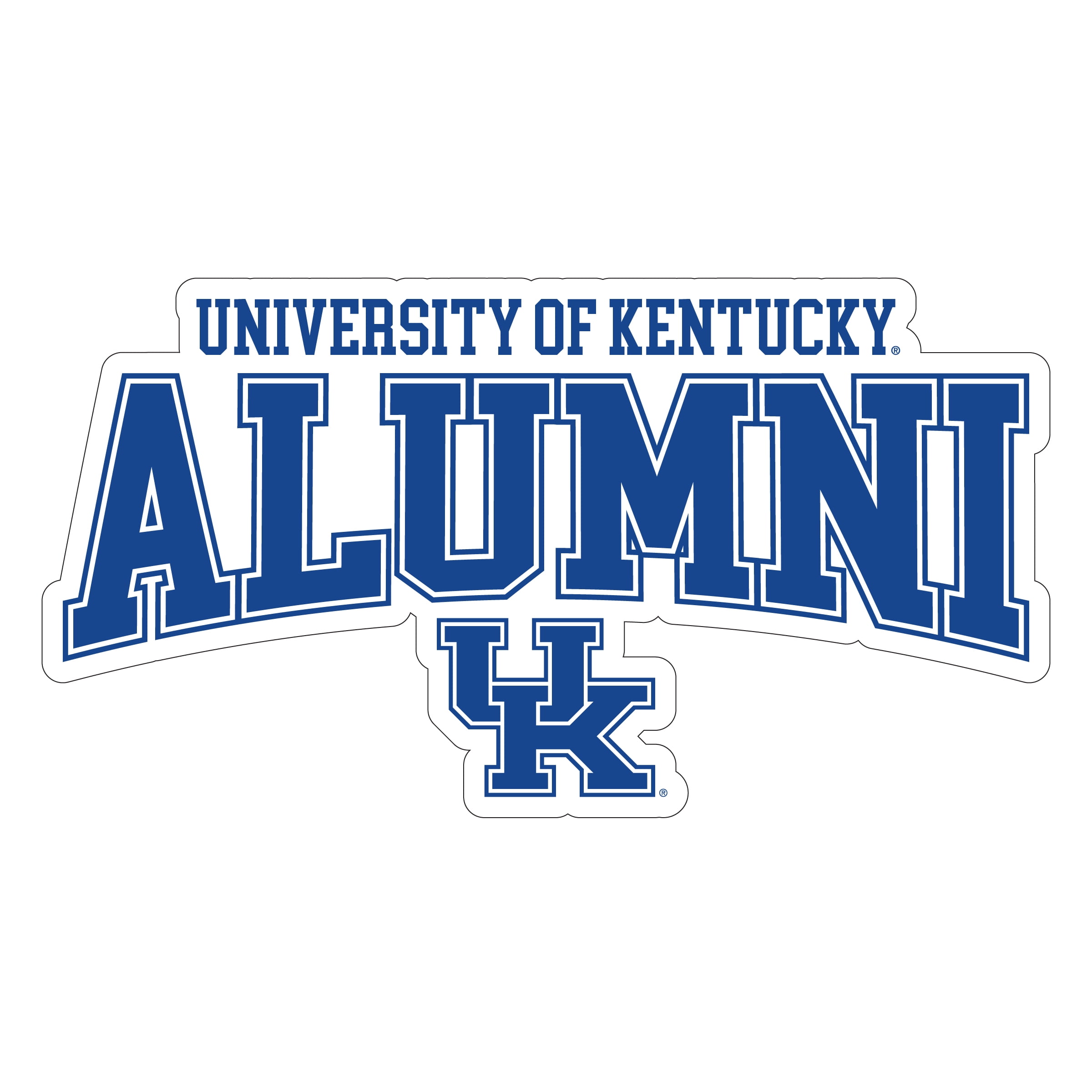 Kentucky Wildcats Laser Cut Alumni Vinyl Sticker - Officially Licensed ...