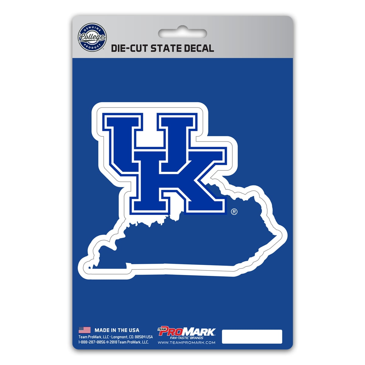 Kentucky Wildcats Team State Shape Decal Sticker - Walmart.com