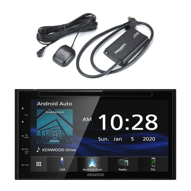 Kenwood DDX57S MultiMedia Receiver Compatible With Apple CarPlay ...