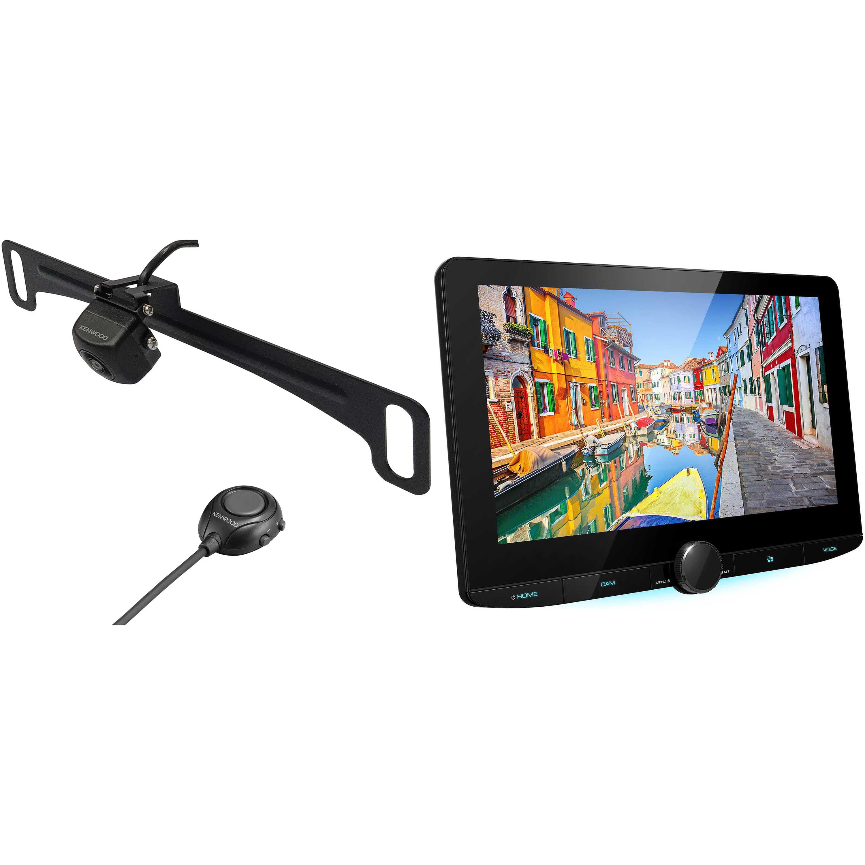 Kenwood DMX1037S 10.1" Floating Panel Digital MultiMedia Receiver with ...