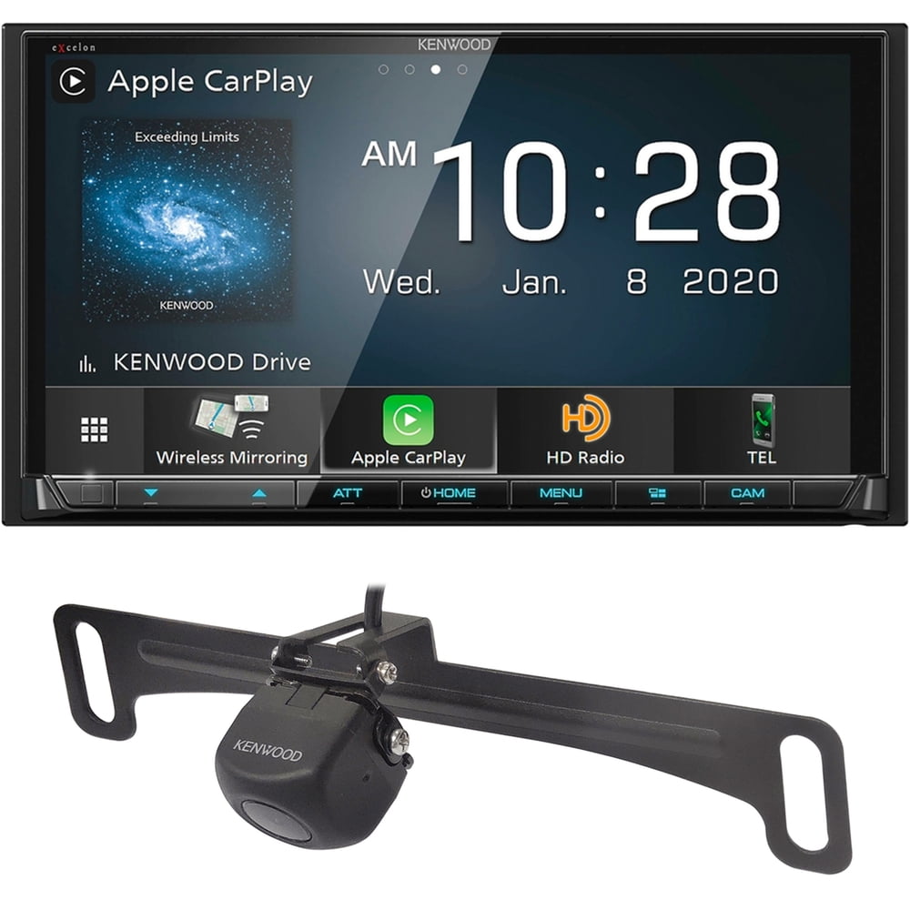 Kenwood DMX908S 6.95" DoubleDIN Digital Multimedia Stereo Apple CarPlay ...