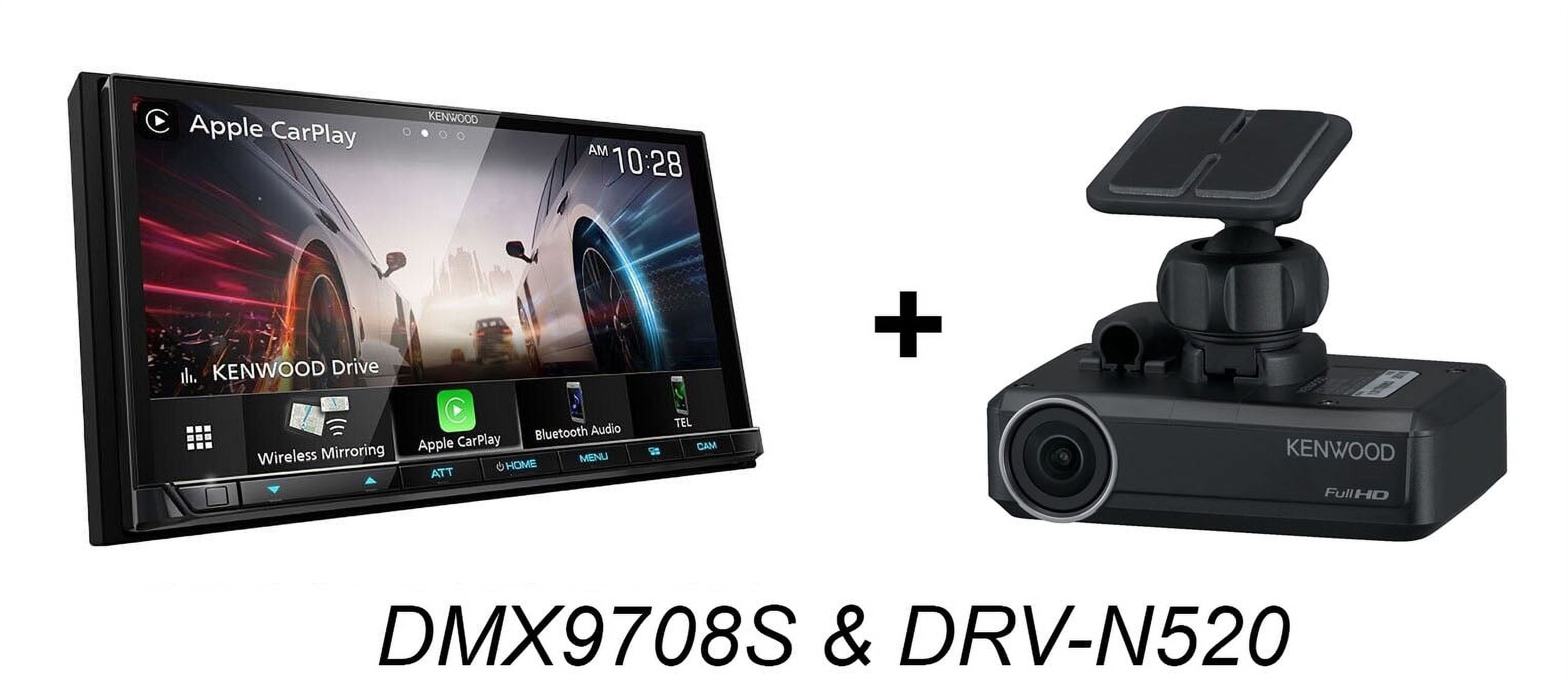 Kenwood DMX9708S In Dash Car Receiver 6.95" Touch Screen CarPlay ...