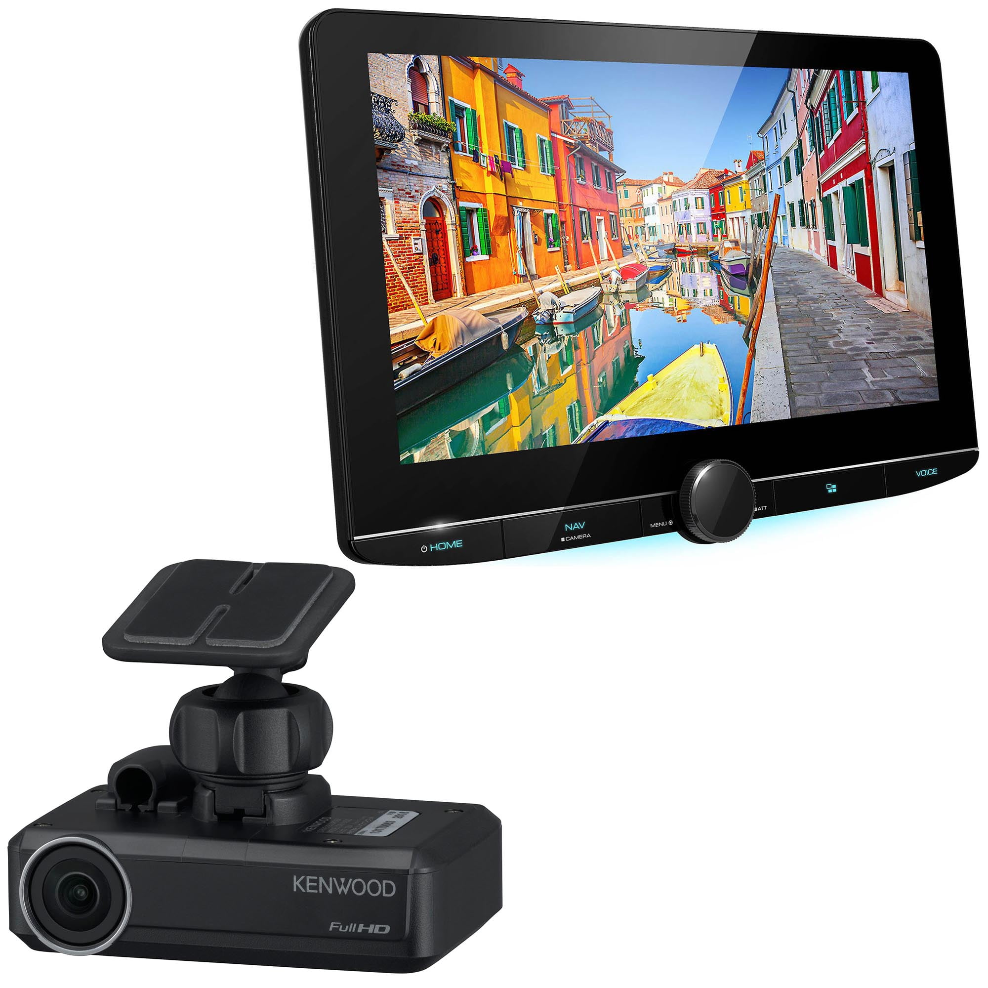 Kenwood DNR1007XR 10.1" Floating Panel Digital Navigation Receiver with ...