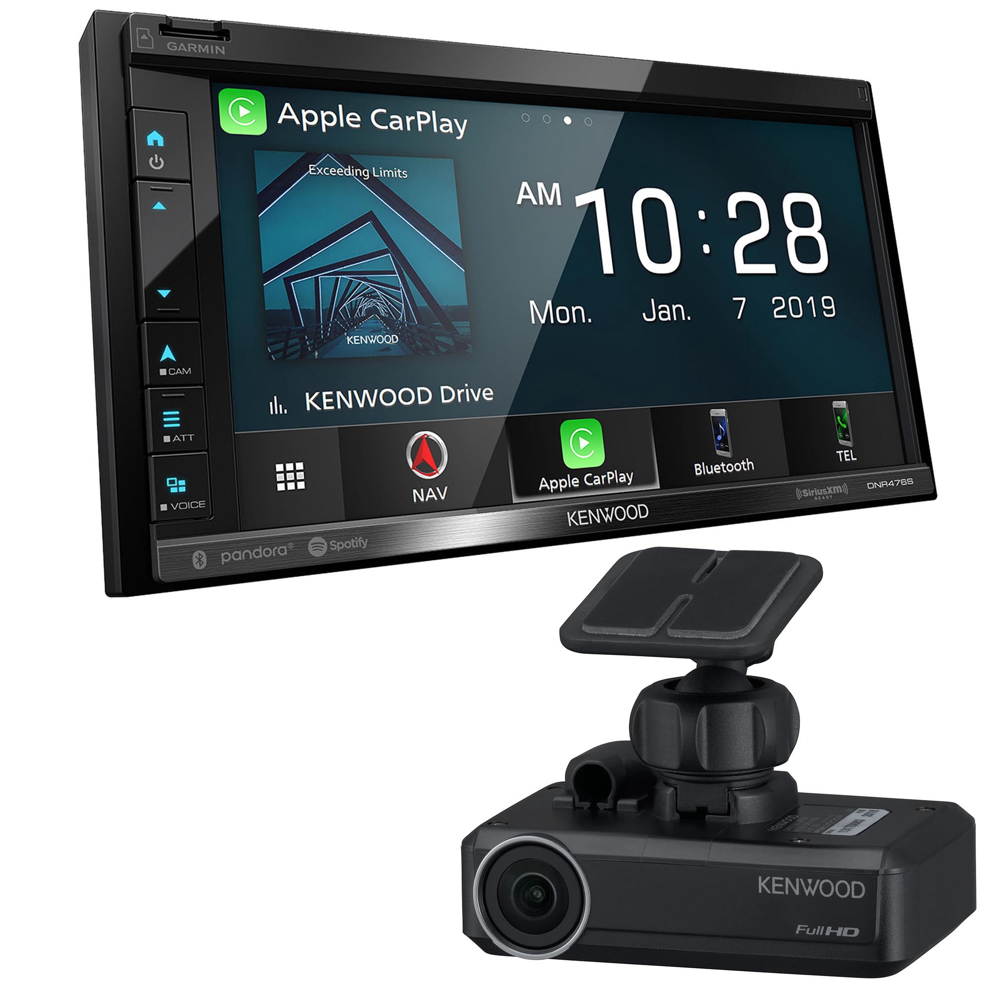 Kenwood DNR476S Multimedia/Navigation Receiver with DRV-N520 Drive ...