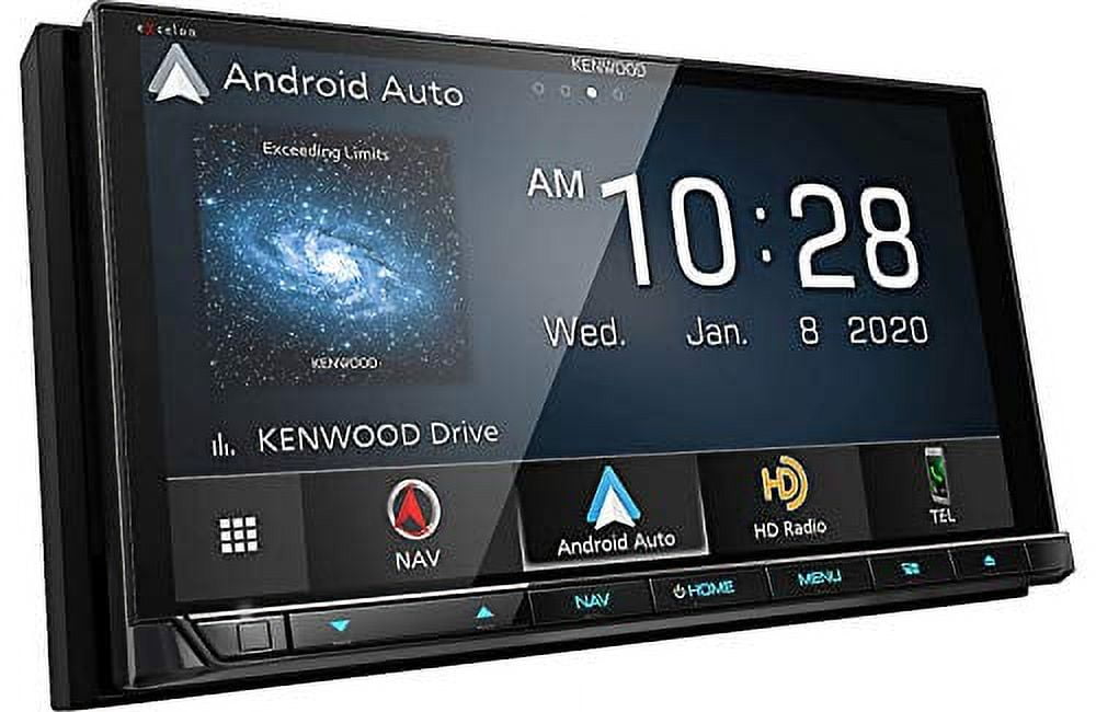"Kenwood Excelon DNX997XR 6.8"" Audio Stereo System, Double Din Head ...