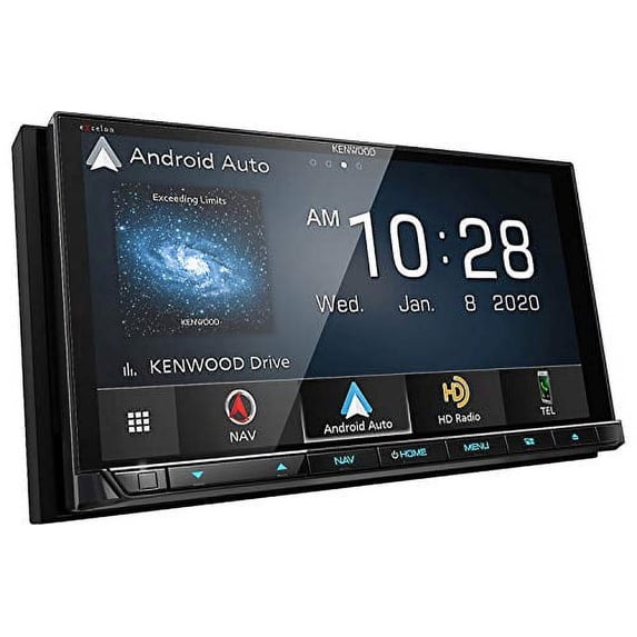 "Kenwood Excelon DNX997XR 6.8"" Audio Stereo System, Double Din Head ...