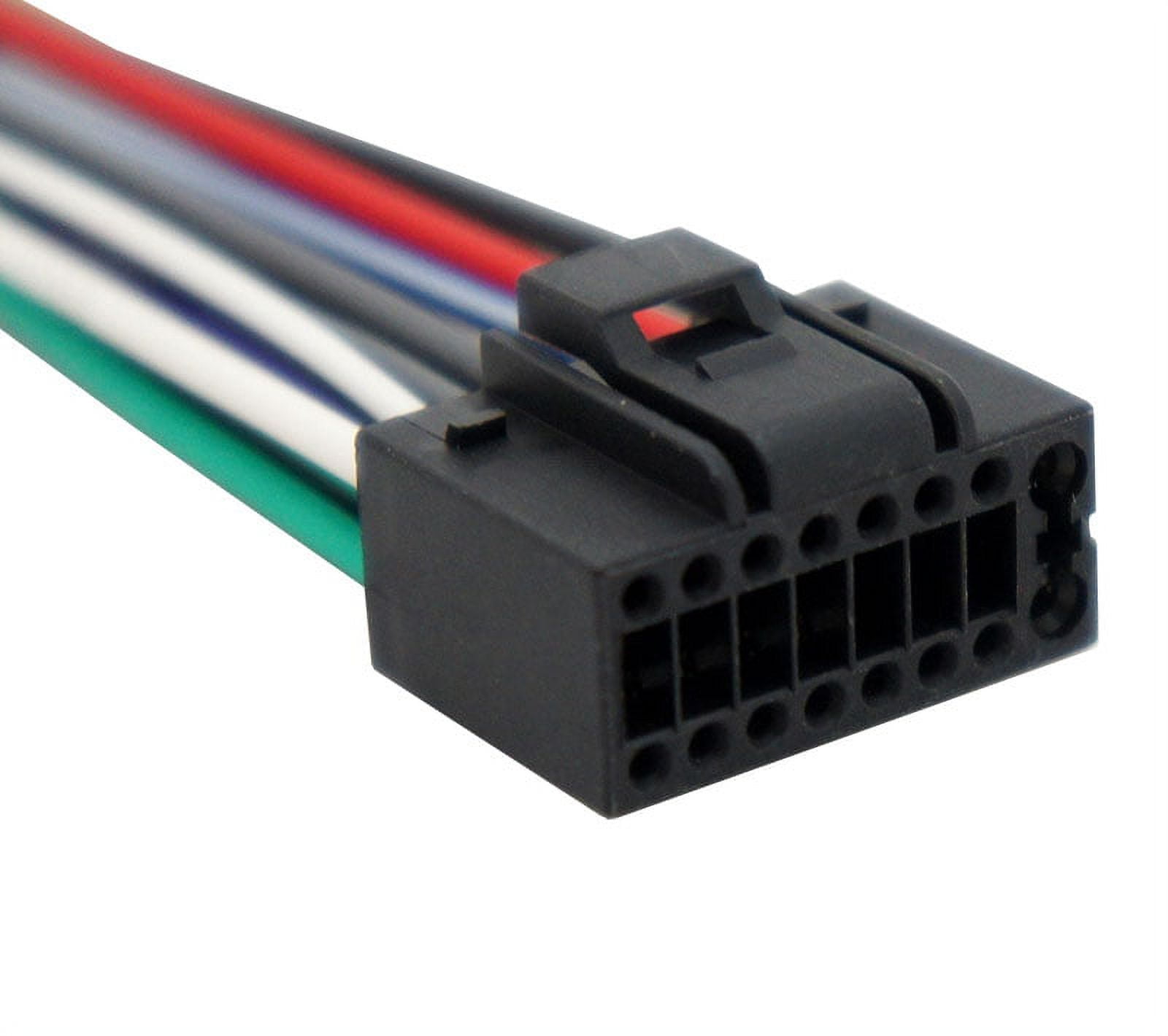 Kenwood KDC-348U Aftermarket Stereo Radio Receiver Replacement Wire ...