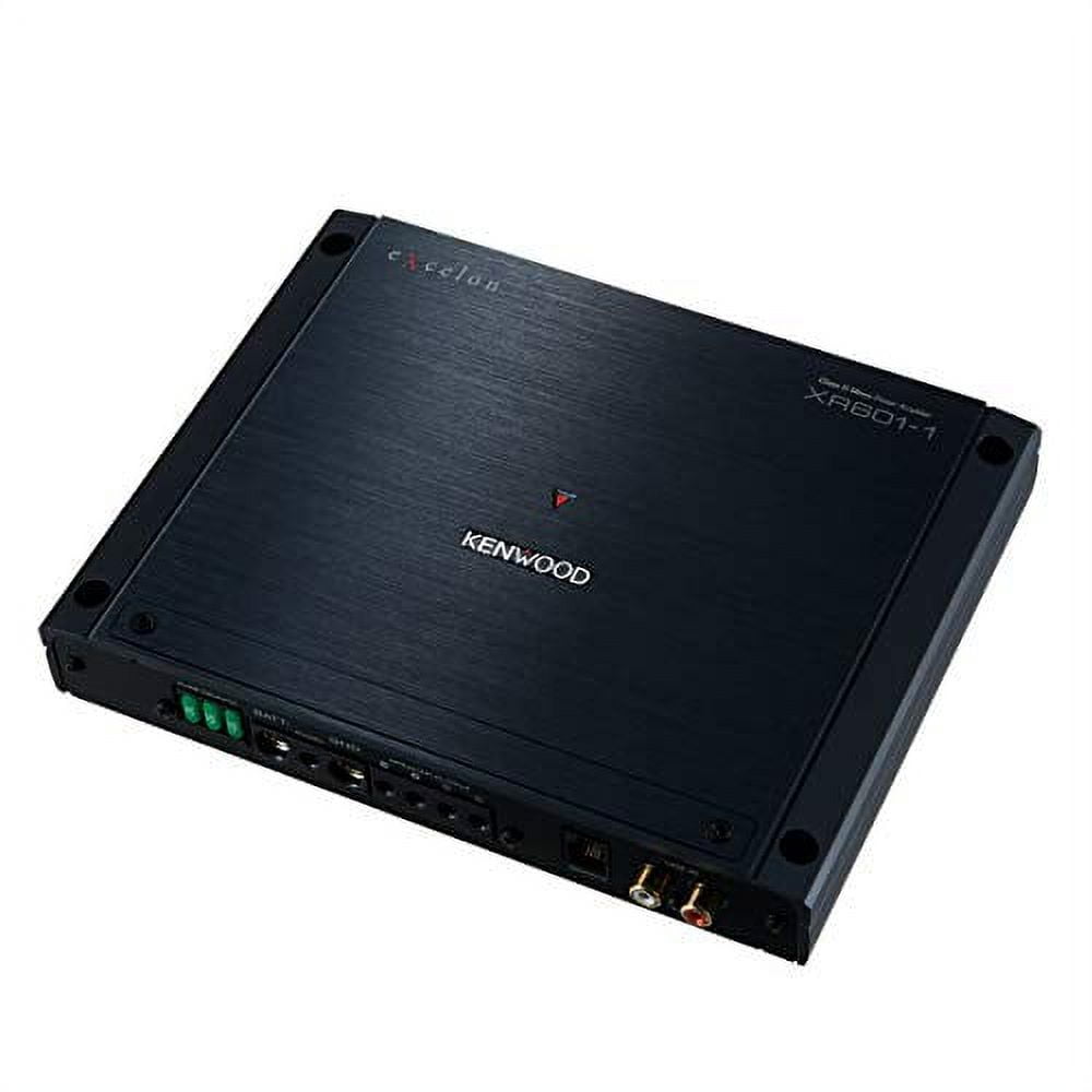 Kenwood eXcelon XR601-1 Class D Mono Amplifier with High-Res Car Audio ...