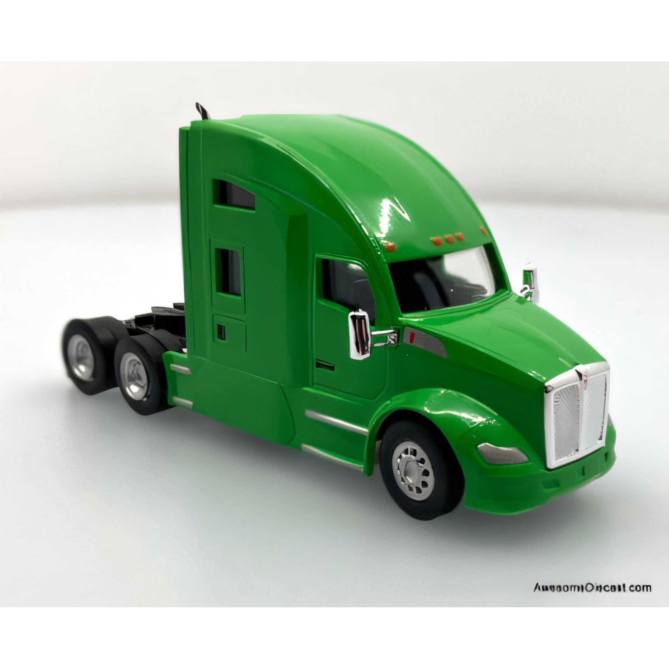 Kenworth T680 Sleeper Tractor, Green 1:87 Abs Plastic Model Truck by Ho ...