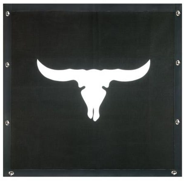Kenworth W900L Extended Hood Cow Skull Bug Screen - Walmart.com